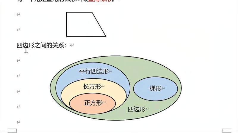 小学数学必备几何知识点:梯形