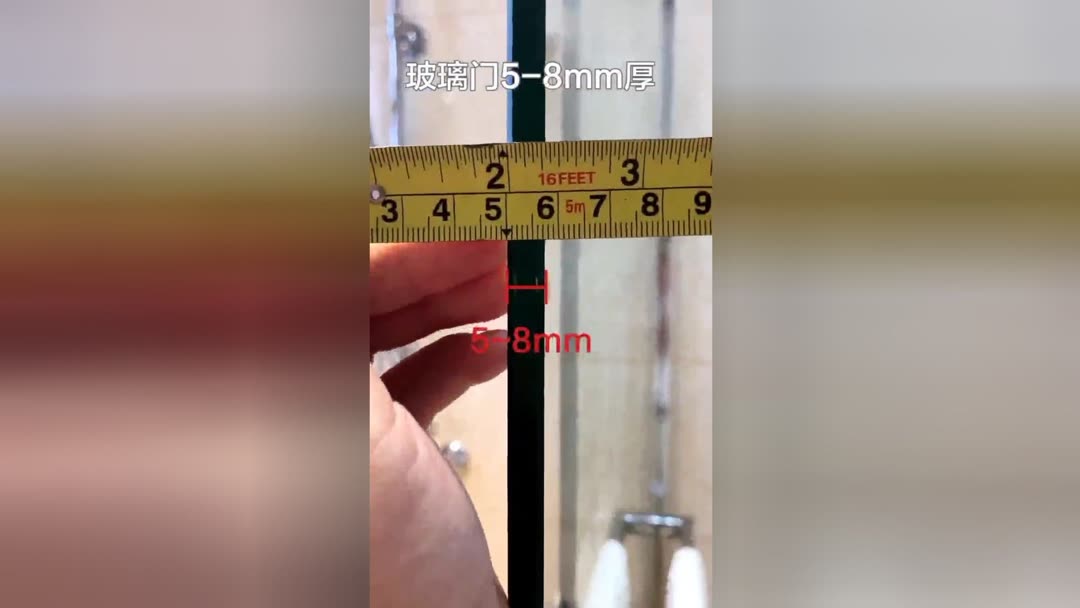 家居卫生间的玻璃门这样才叫好,学会这个再也不怕被骗了