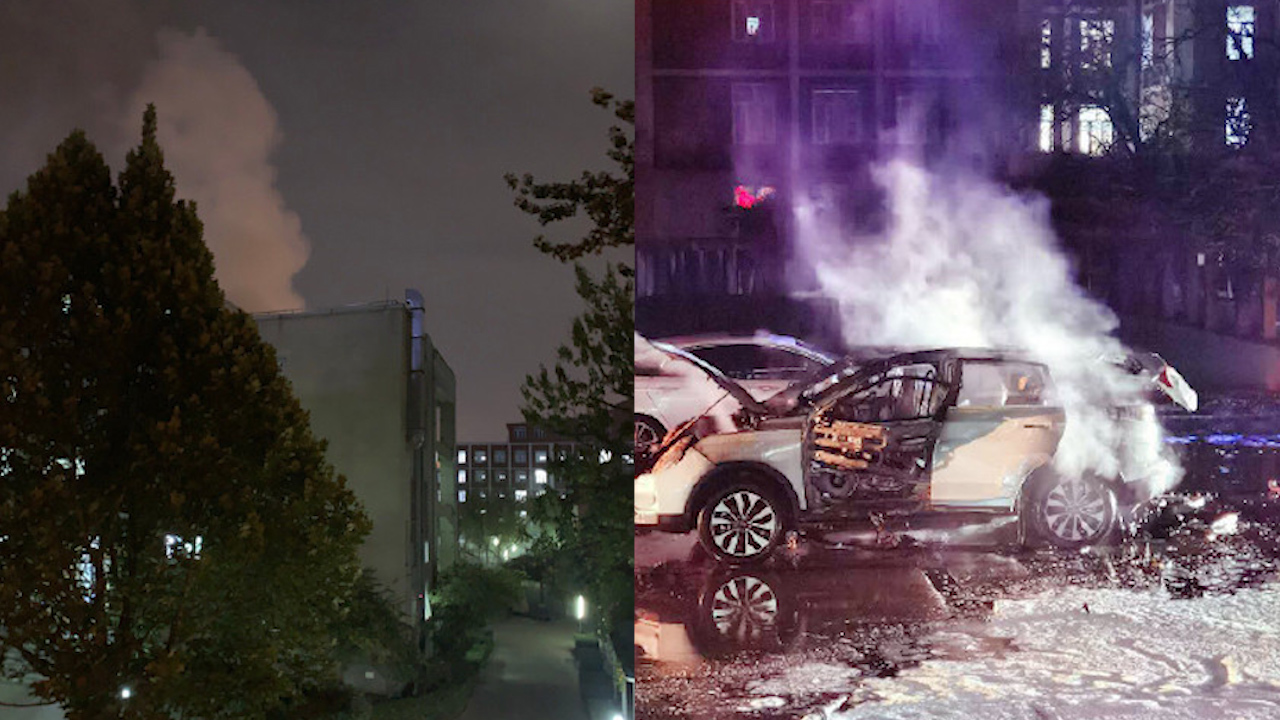 北京一新能源汽车起火爆炸,现场弥漫刺鼻气味,公司回应:全力配合事故.