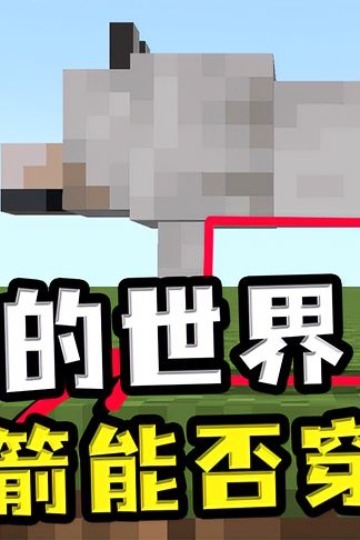 我的世界:弓箭有哪些特性?骷髅马身上的大孔无法穿过