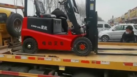 1吨小型电动叉车价格多少钱一台(昊航电动叉车)