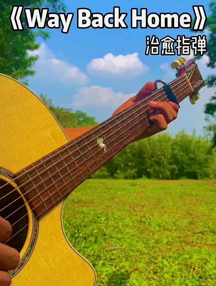 因为一首歌,2018年的夏天有了色彩。waybackhome 吉他纯音乐