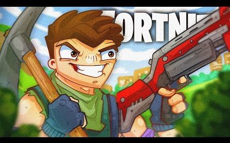 [堡垒之夜] 当吃鸡大佬跑来玩锄大地的时候?依旧强的离谱!