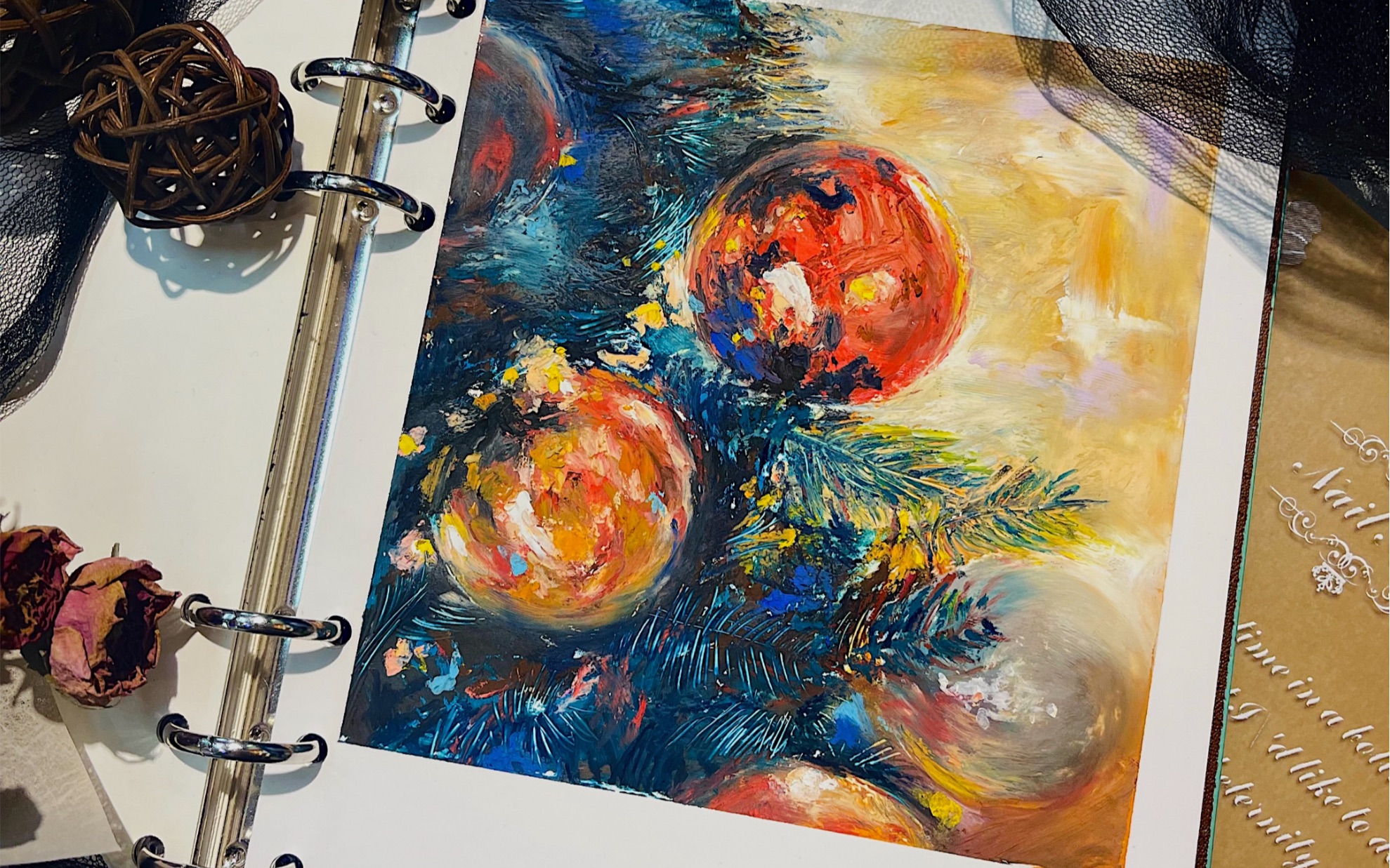 油画棒教程-圣诞节-直播回放。视频详细的讲解了一些绘画的过程,和...