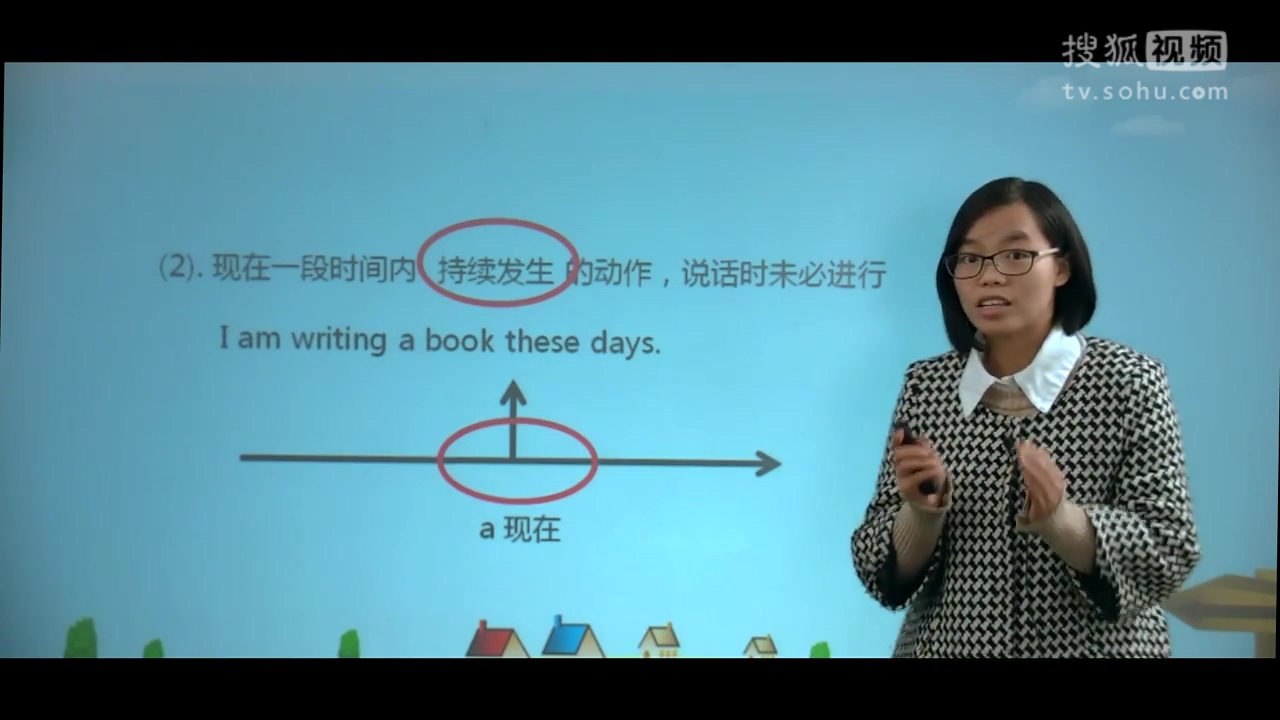 中学英语微课-现在进行时