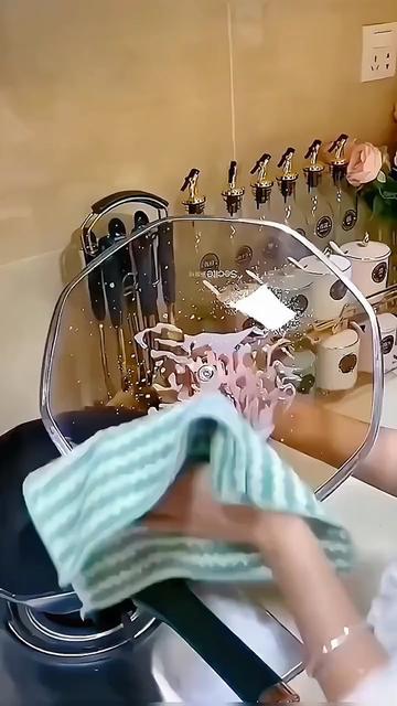 实用居家好物有块这样的抹布,擦得干干净净,又柔软还好清洗