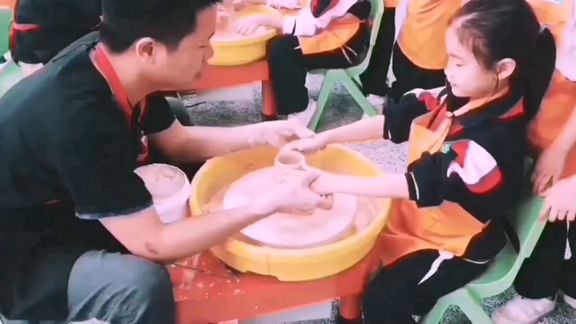 快乐的陶艺课,这是超级接地气课,每一个人都收获!#课堂实录