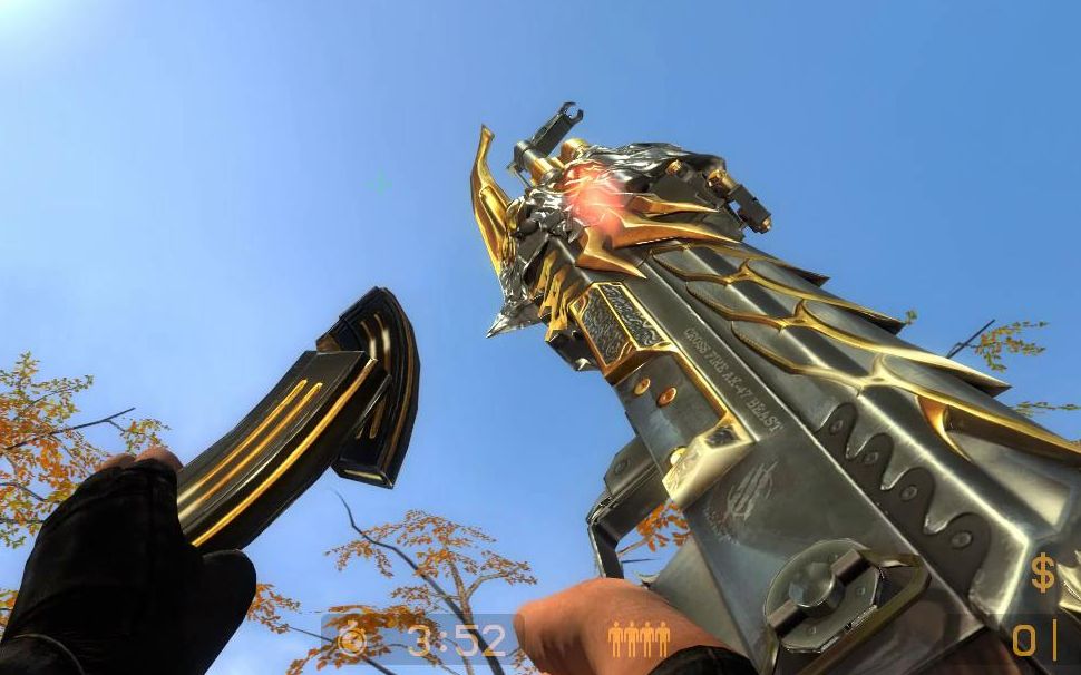 cs起源 cod16的动作但是是cf火麒麟