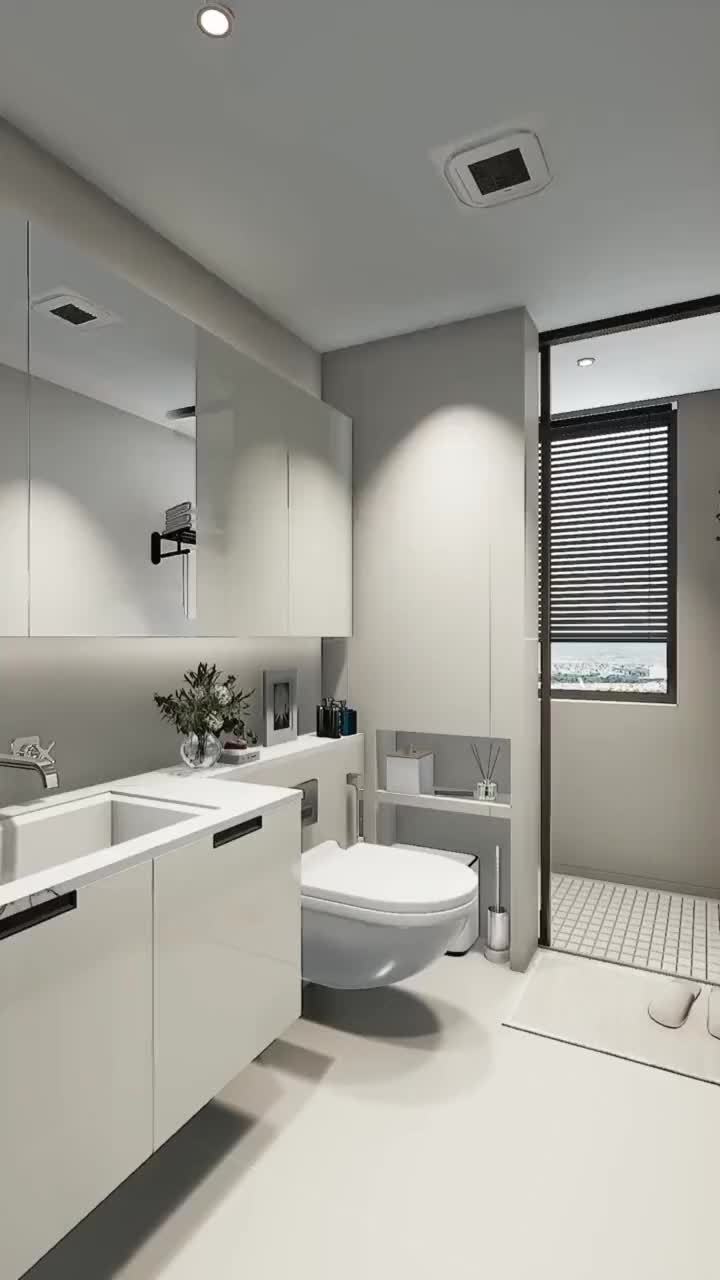 别再装传统卫生间了,快来看看新颖又实用的卫生间设计