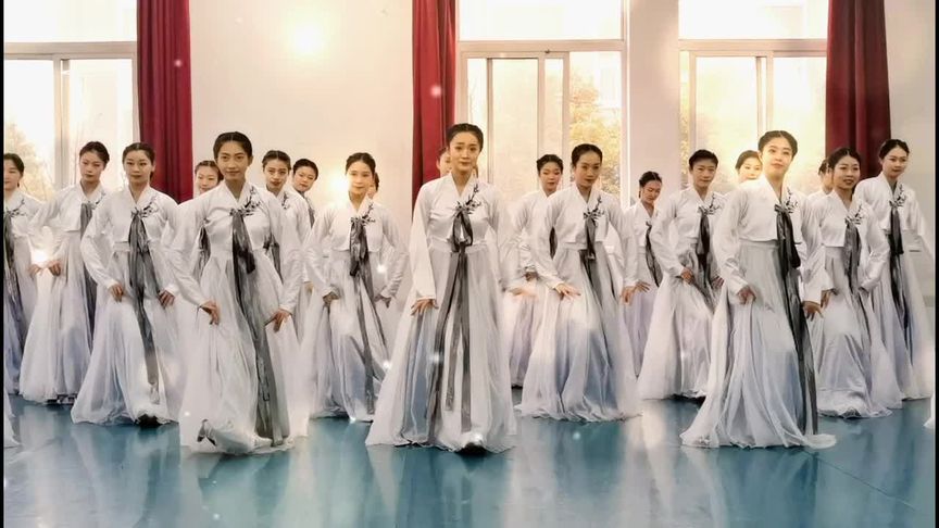 ○訴舞蹈服饰艺术 定制款仙仙的 朝鲜族练习服#舞蹈服 #舞蹈