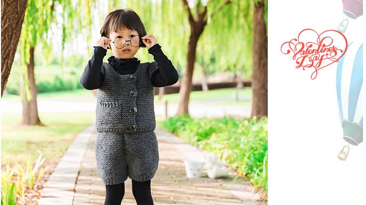 纯手工制作 可爱宝宝套装毛线棒针编织(附新手零基础视频教程)