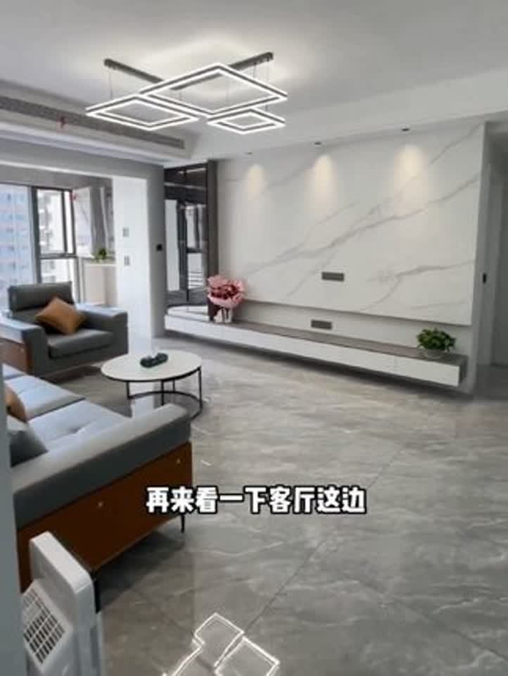 其实简装也能装的很好看,现代简约风的简装,可以做个参考#装修 #武汉...