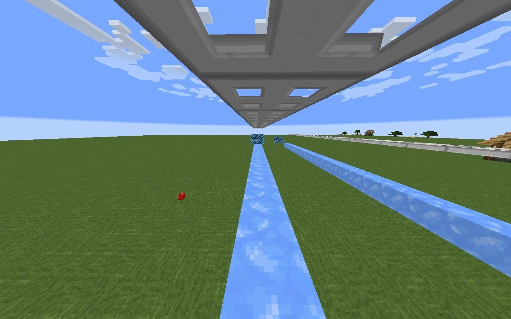 (我的世界)谁说极限跳只有4格?8格了解下。世界纪录?