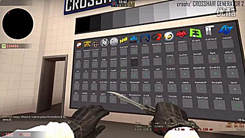 【csgo】如何快速修改准星