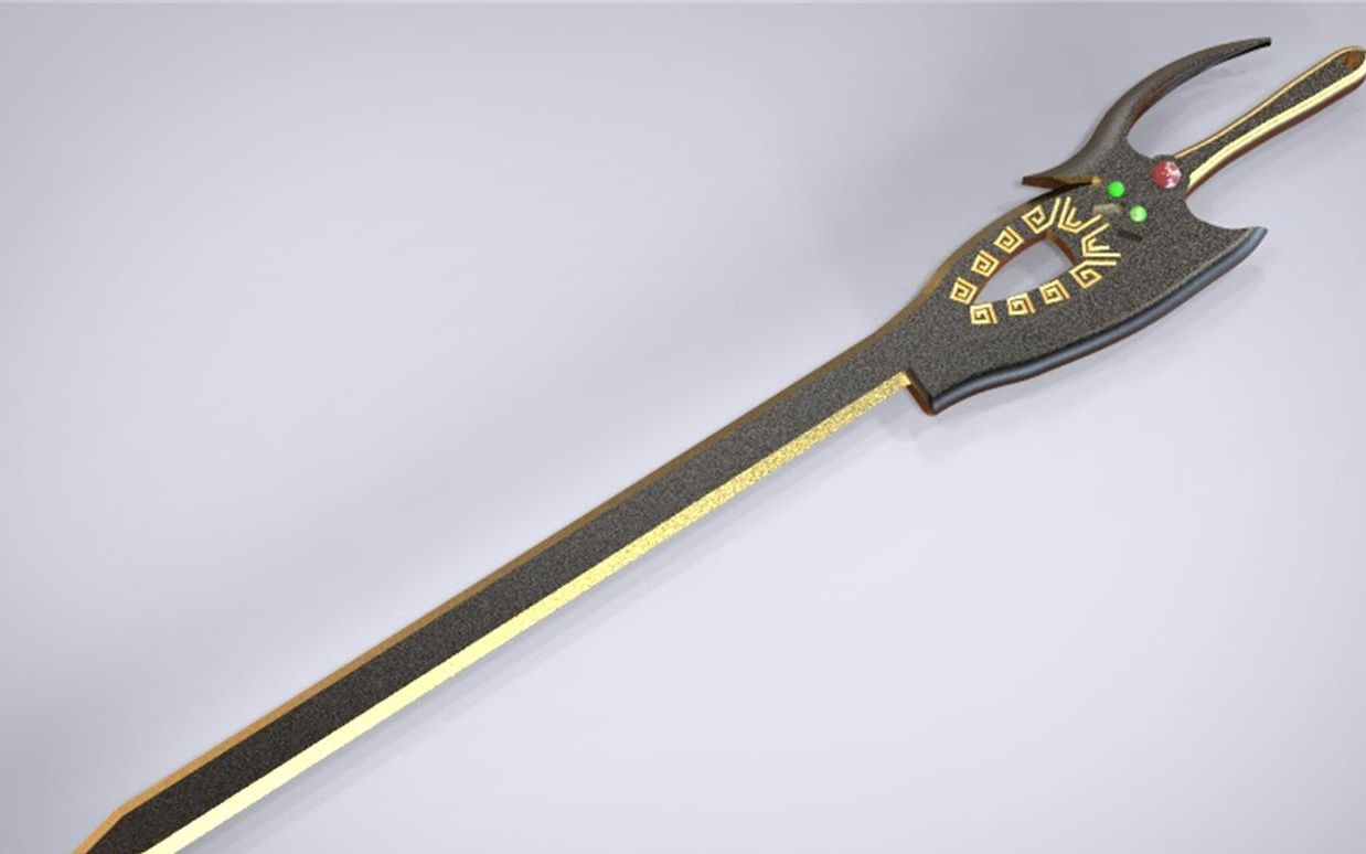 【新手建模软件】案例制作——绝世好剑(上)