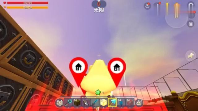 迷你世界 白天做陷阱 晚上抵抗变异者进攻