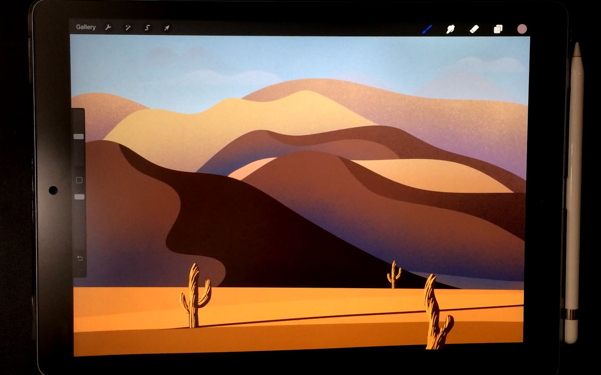 【iPad绘画】Procreate 每日一画 2019.8.16