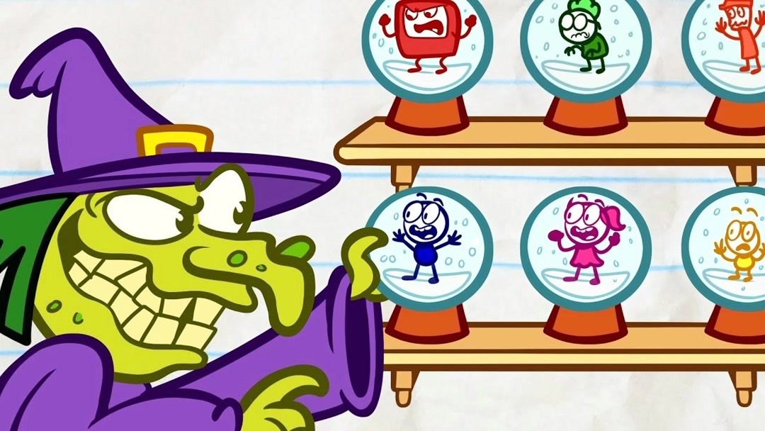 小铅笔人心爱的玻璃球摔碎了,这可该怎么办呢?