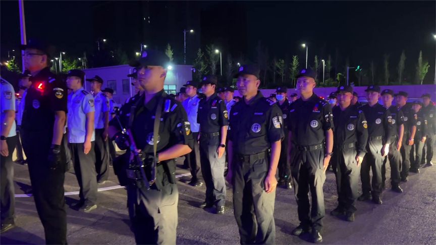 集中整治!义马公安开展夏夜治安巡查宣防统一行动