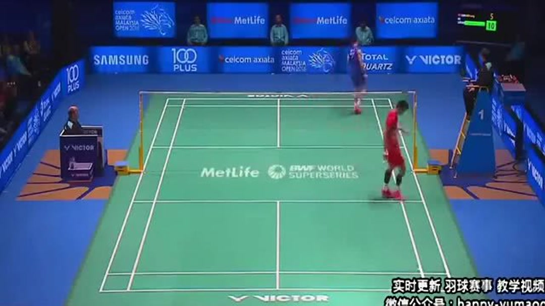 羽毛球比赛锦集 李宗伟家门口再次夺冠 2016大马赛 李宗伟VS谌龙