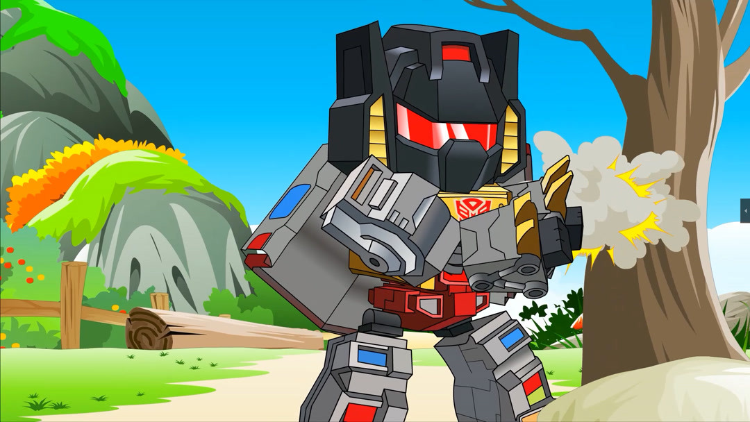 迷你世界变形金刚动画第174集霸气钢索登场!震惊汽车人和红蜘蛛