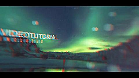 大气的企业宣传片数字视差效果万花筒转场效果幻灯片头动画AE模板