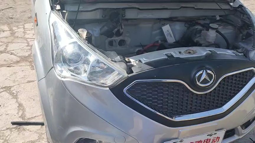 今天改装电动车一台,辛勤的劳动终有回报