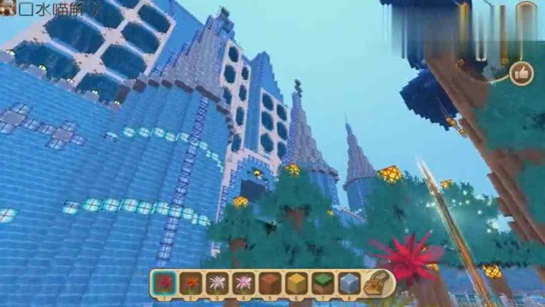 迷你世界冰雪宫殿传送门,这里是传说的花小楼公主居住的地方