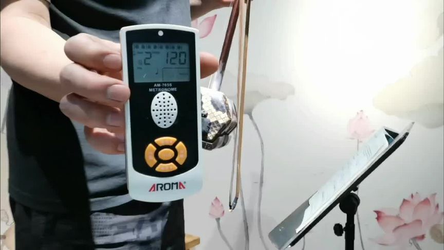 二胡电子节拍器器人声喊拍可冲电
