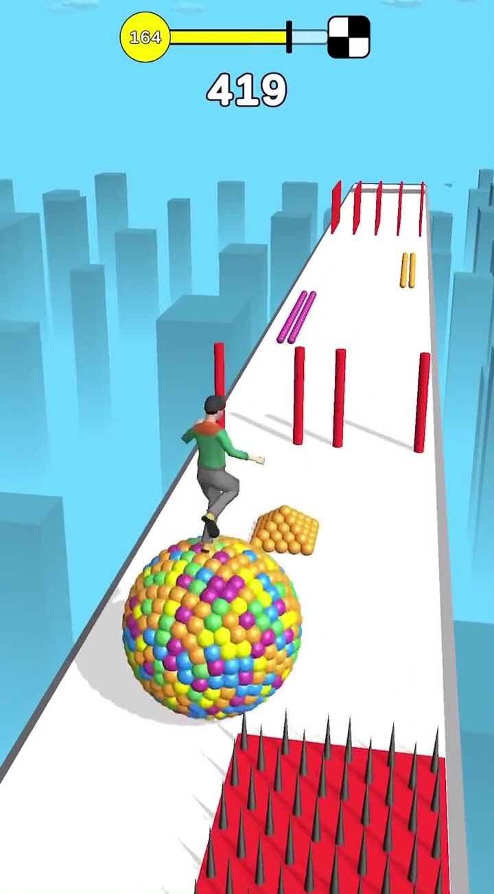 你能滚多大的珠珠球