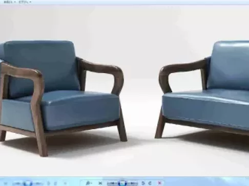 3dmax高级教程,单体沙发,高精度建模