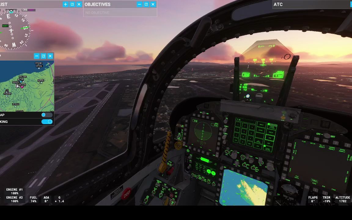 F18飞行混剪-微软模拟飞行