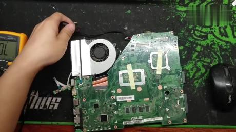 ASUS FX50V 清灰之后不开机,原来故障很简单