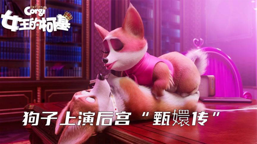 狗狗为争宠,竟然上演宫心计!动画电影《女王的柯基》