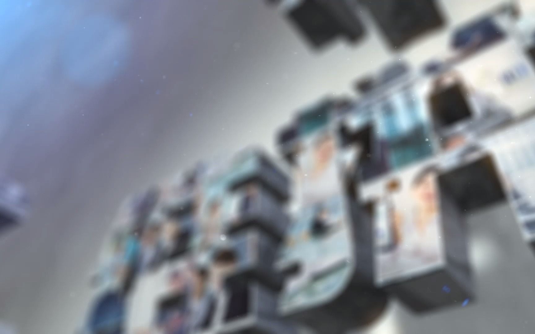 AE模板丨3D大气三维马赛克拼合标志特效AE模板