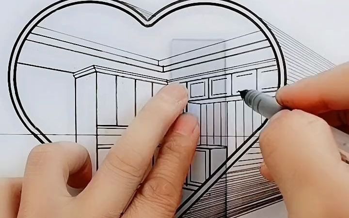 室内手绘 万物皆可透视,手绘零基础教学资料设计手绘