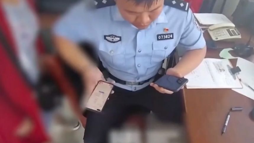 骗子装警察诈骗,民警请骗子回答啥是“五个过硬”,骗子反应太逗