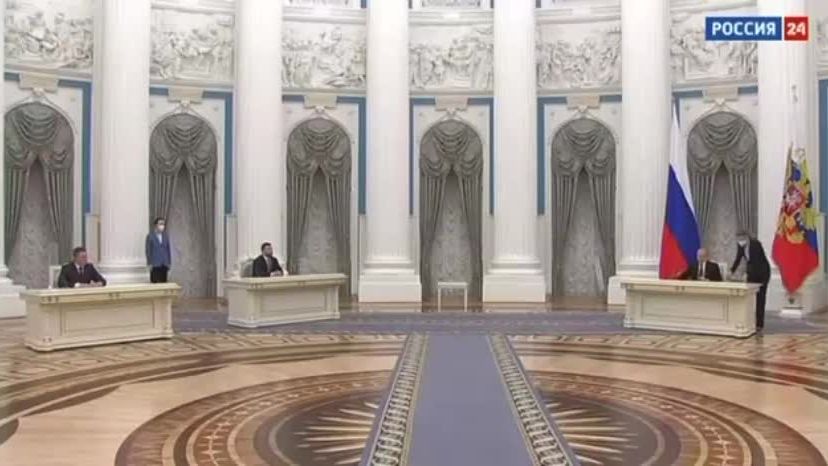 普京宣布承认顿涅茨克和卢甘斯克为独立国家