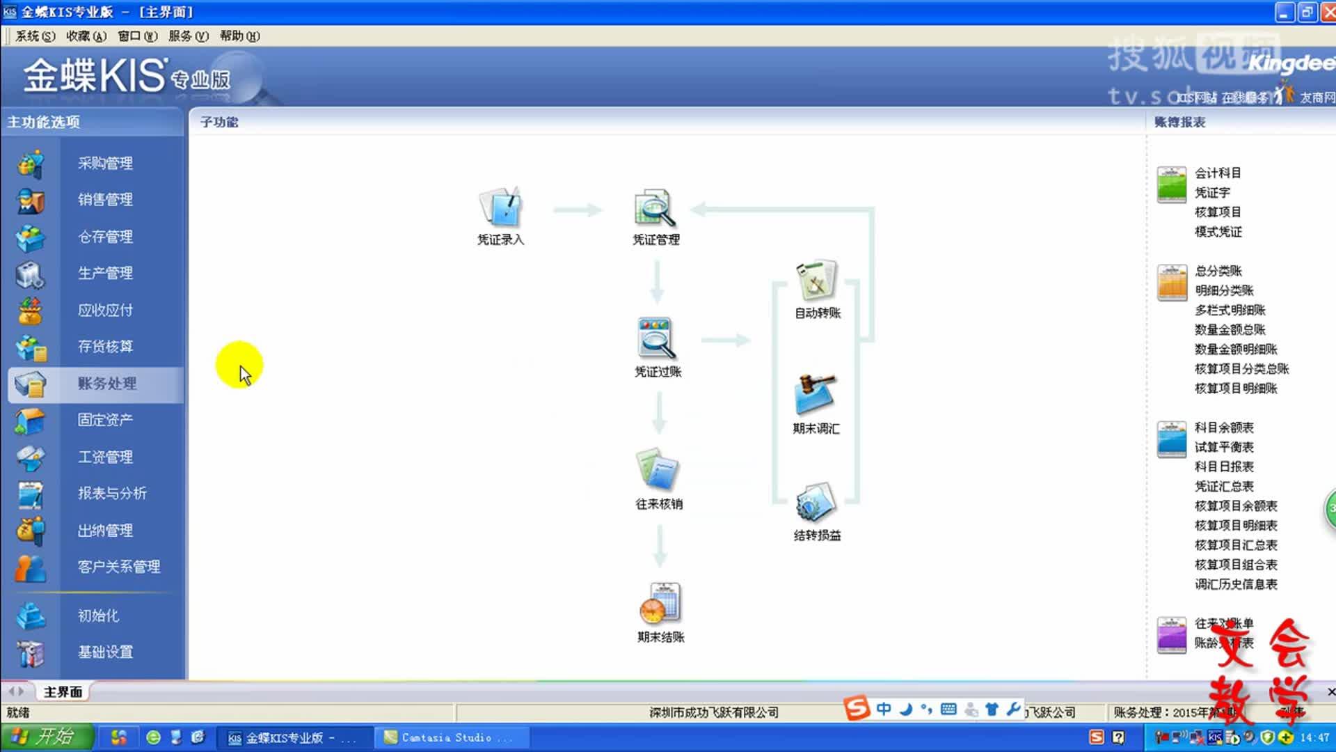 【文会教学】金蝶KIS(第66讲)-固定资产计提折旧