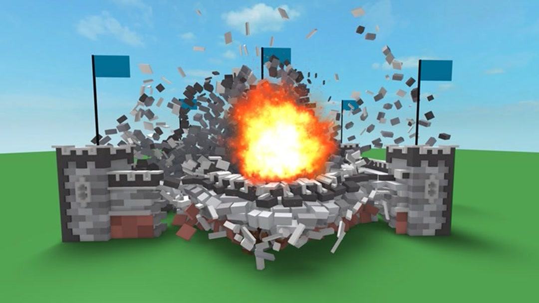 roblox模拟器游戏 破坏模拟器 炸弹升级 一个就能把一栋楼给炸了