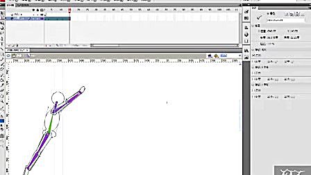 Flash教程 骨骼动画2-运动 中科万维培训教程
