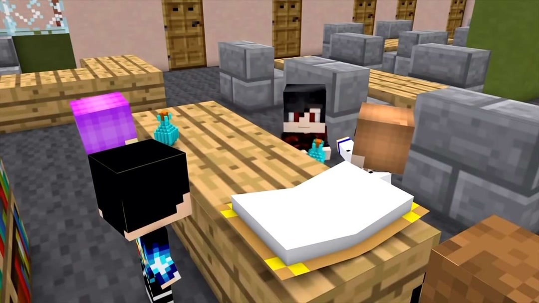 “Minecraft学校” 中文字幕 我的世界 音乐歌曲