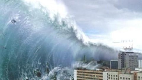 世界上最强的"魔鬼海啸",巨浪高达524米