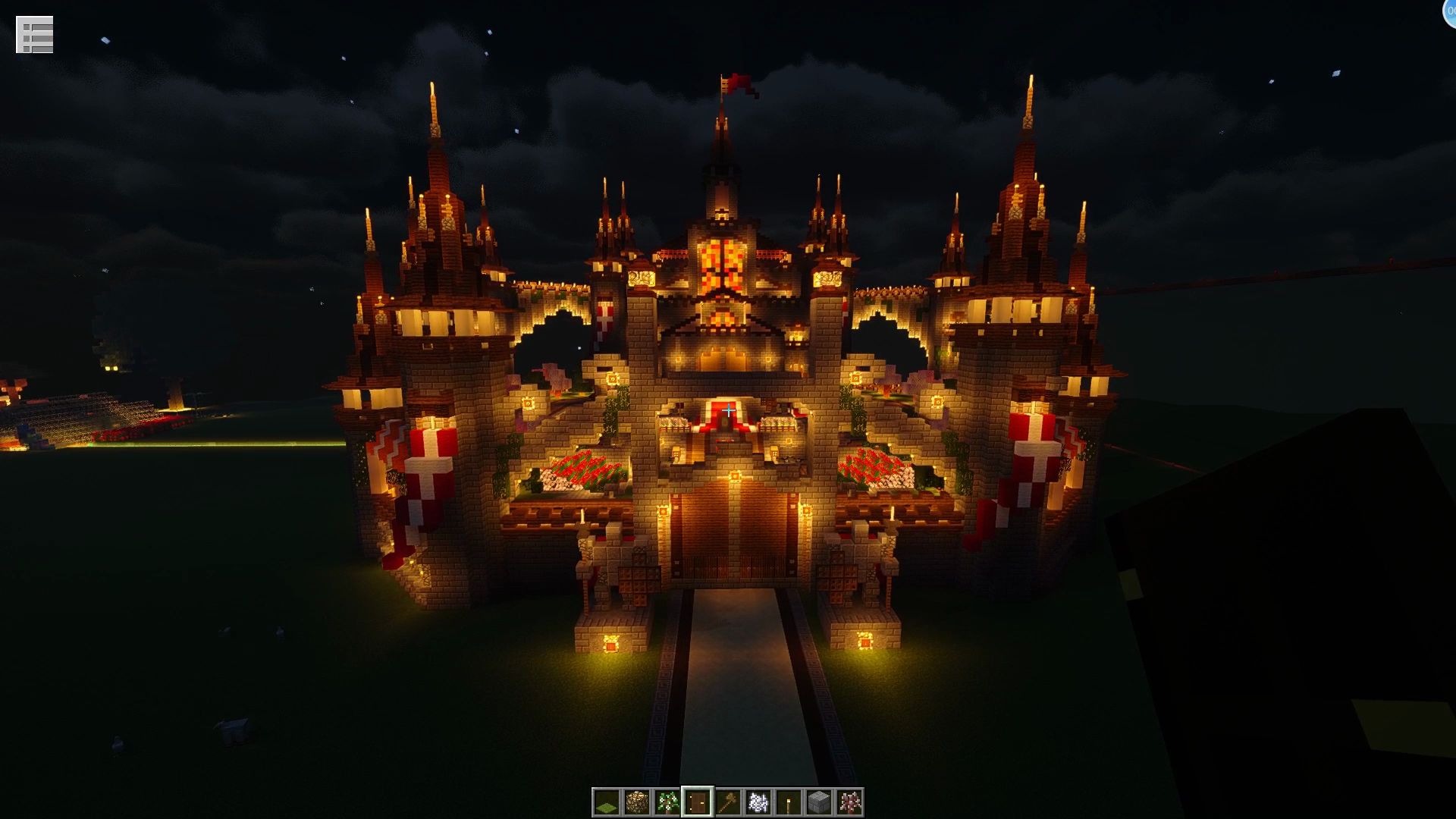 【MC建筑展示】爆肝24小时的城堡