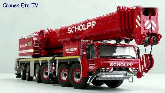 WSI 多田野Tadano ATF 400G-6 Scholpp涂装400吨起重机仿真模型