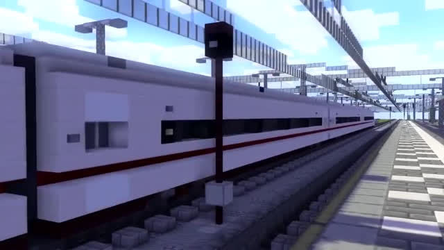 游戏动画:德国列车模仿!