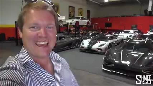 驾驶柯尼塞格AGERARS加入到幽灵中队游行