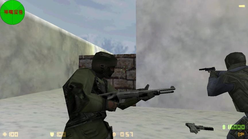 cs对战高手对决,不是拼开枪速度就是预判精确度