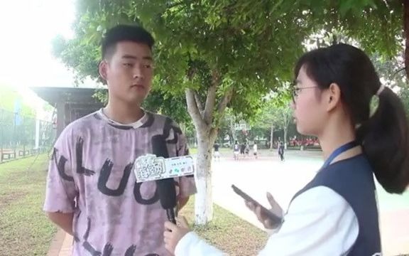运动会采访篇来了
