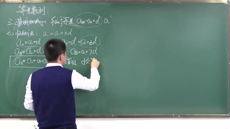 高一数学必修五《等差数列的通项公式》,干货拿去不谢么么